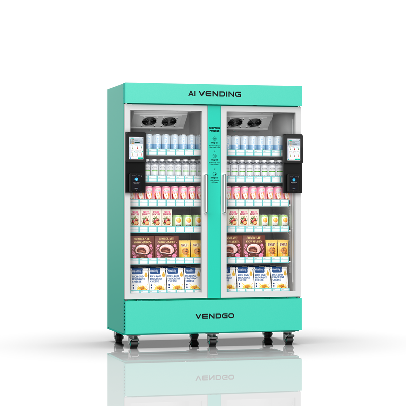 1000L-liter dual-terminal visual AI recognition vending machine – PACAU ...